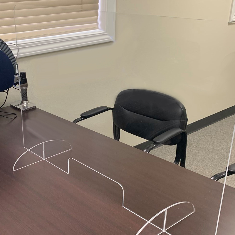 COVID-10 Personal Protection Plexiglass Shield